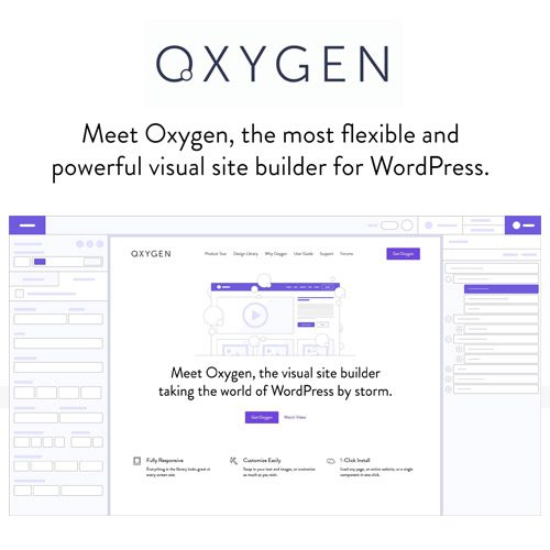 Oxygen 2.0 – The Visual Website Builder - WordPress Tema Market