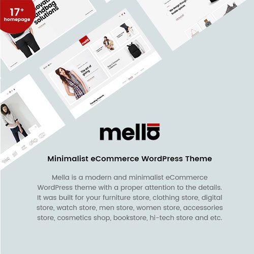 Mella – Minimalist Ajax WooCommerce WordPress Theme - WordPress Tema Market