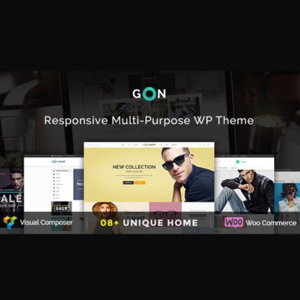 Gon | Responsive Multi-Purpose WordPress Theme - WordPress Tema Market